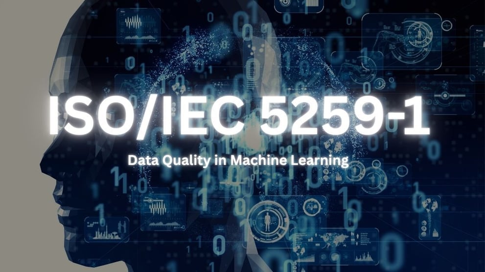 ISO IEC 5259-1: Key to Data Quality in Machine Learning